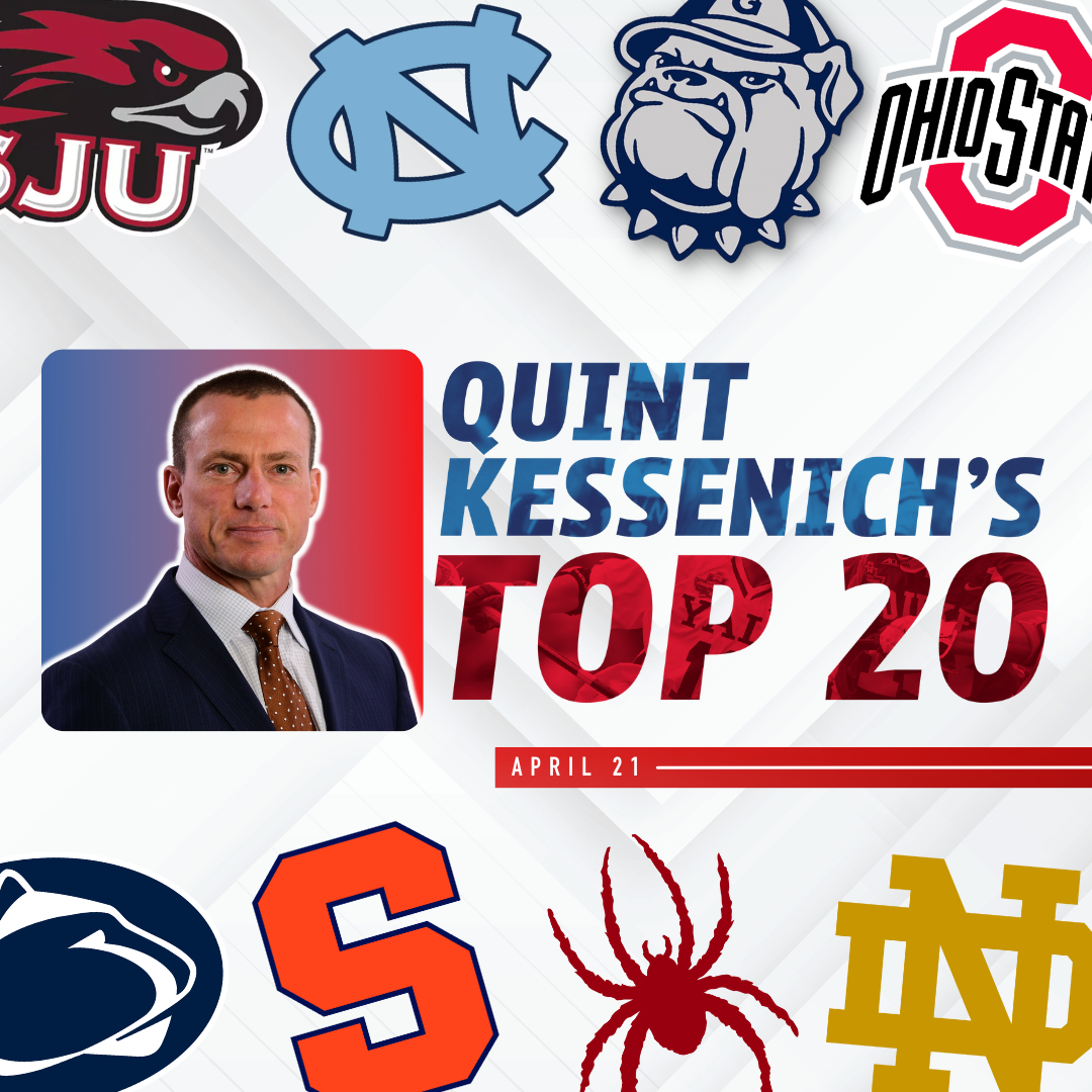 Quint Kessenich’s Top 20: April 21, 2025 - Lacrosse All Stars